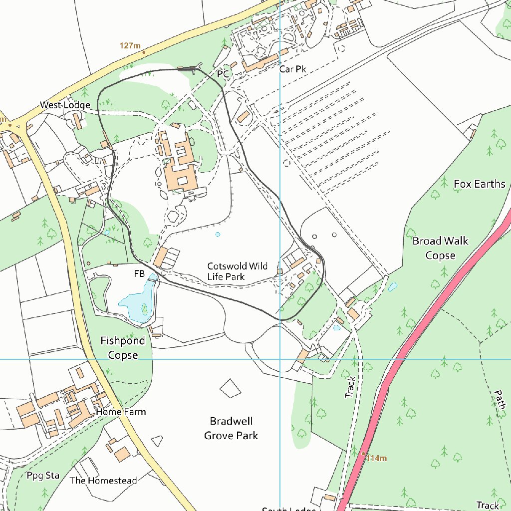 Northleach Ward 1 (1:10,000) Map by UK Topographic Maps | Avenza Maps