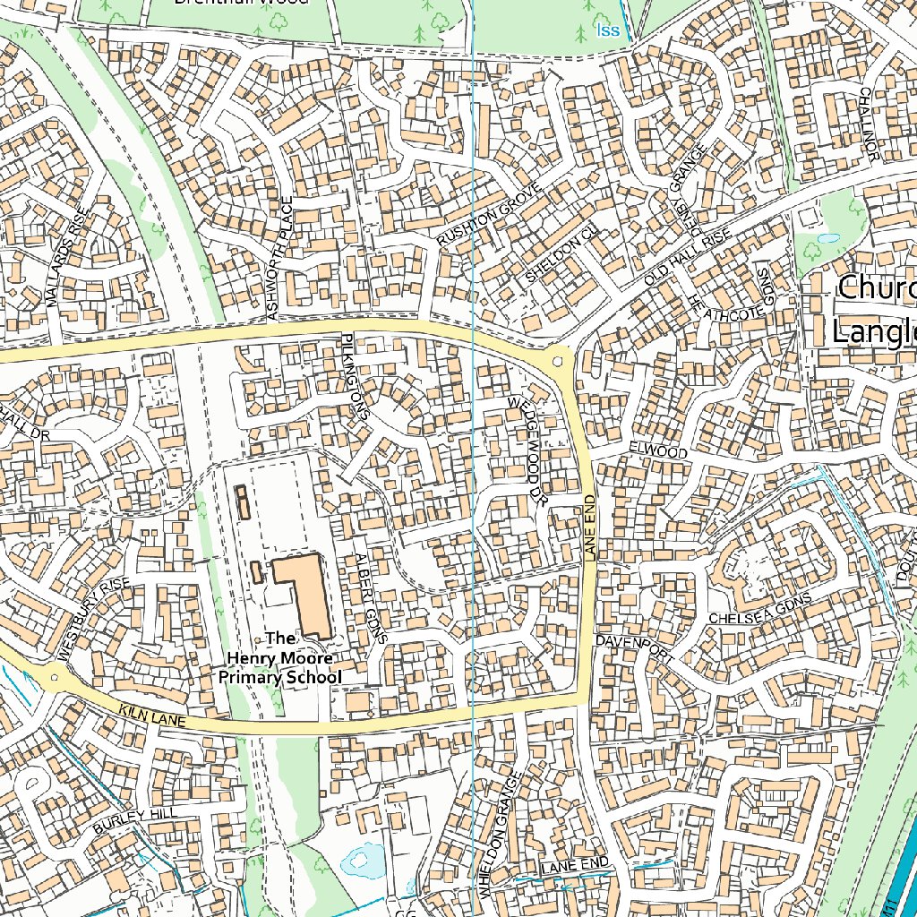 Hastingwood, Matching and Sheering Village Ward 1 (1:10,000) Map by UK ...