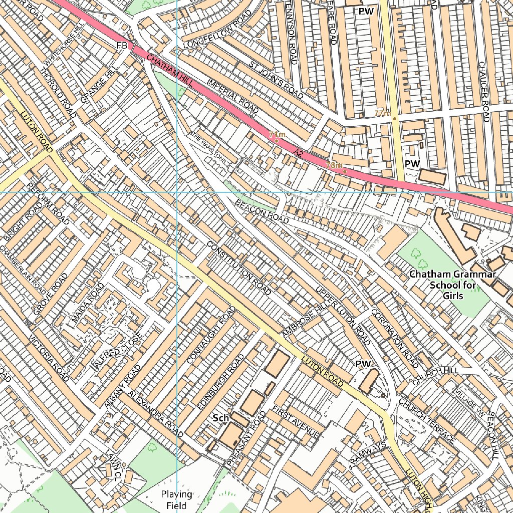 Hoo St. Werburgh & High Halstow Ward 1 (1:10,000) Map by UK Topographic ...