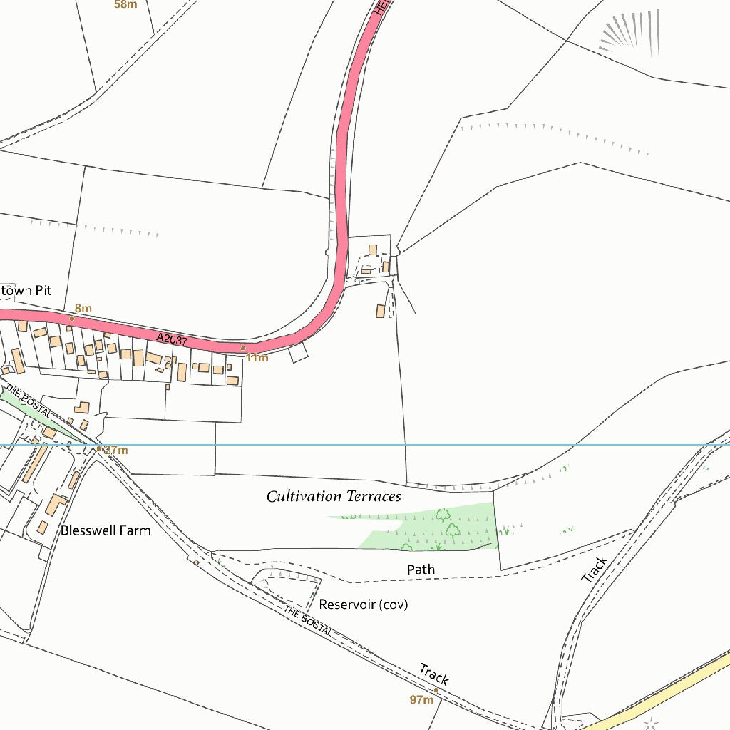 Bramber, Upper Beeding & Woodmancote Ward 1 (1:10,000) Map by UK ...