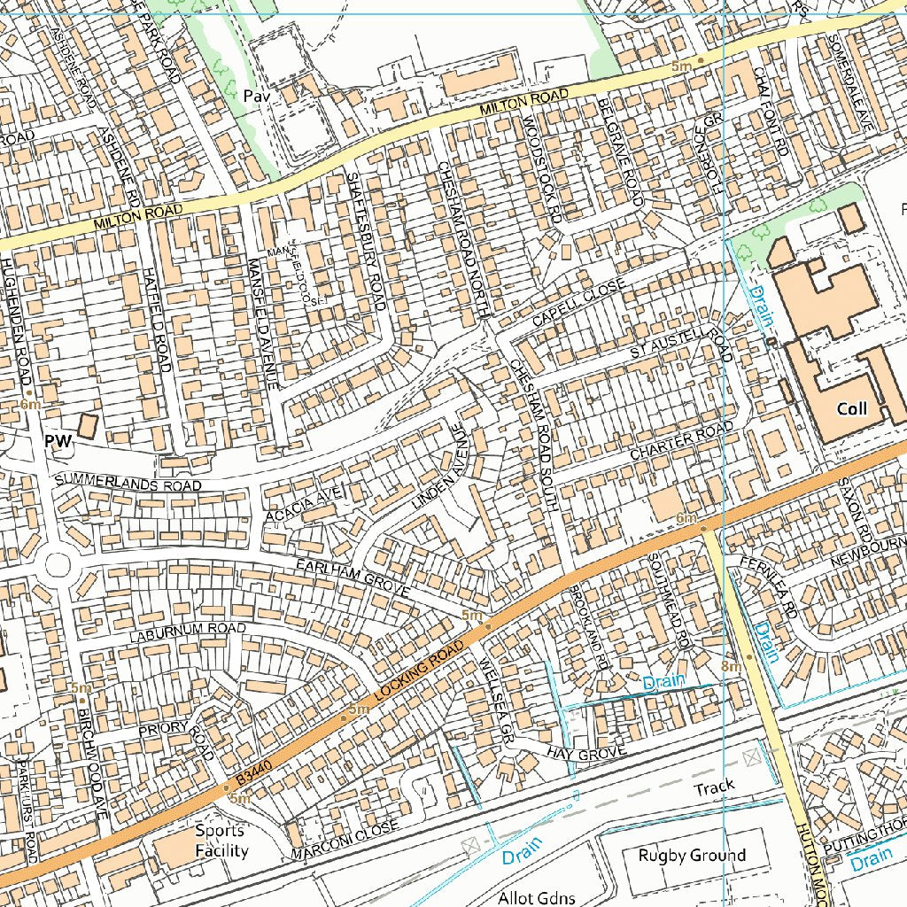 Hutton & Locking Ward 1 (1:10,000) Map by UK Topographic Maps | Avenza Maps