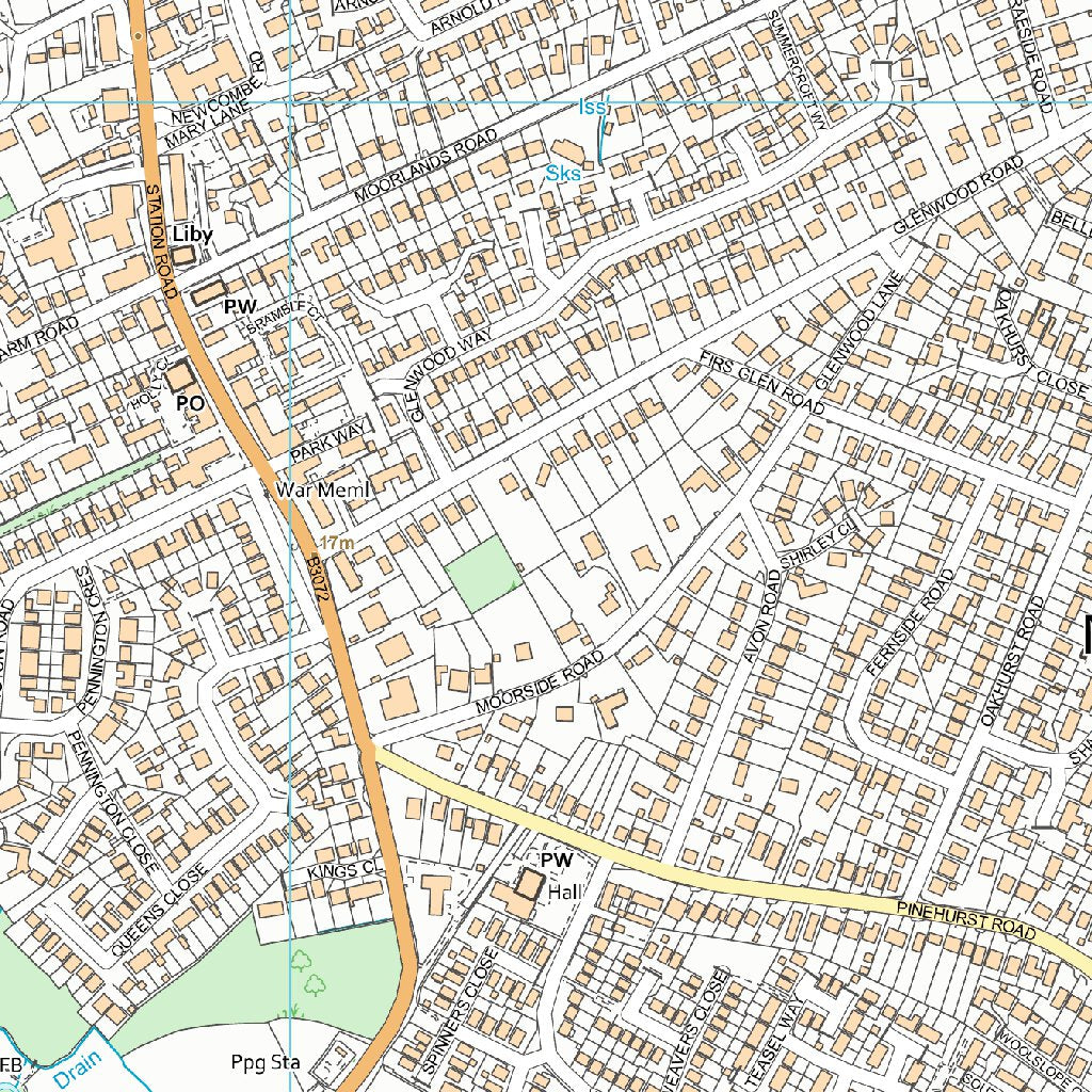 Commons Ward 1 (1:10,000) Map by UK Topographic Maps | Avenza Maps