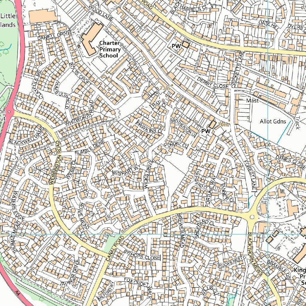 Wiltshire 18 (1:10,000) Map by UK Topographic Maps | Avenza Maps