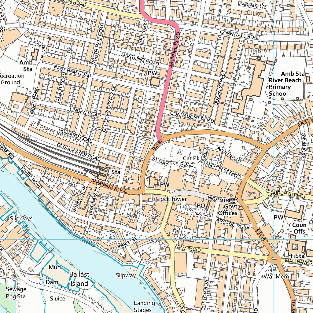 Yapton Ward 1 (1:10,000) Map by UK Topographic Maps | Avenza Maps
