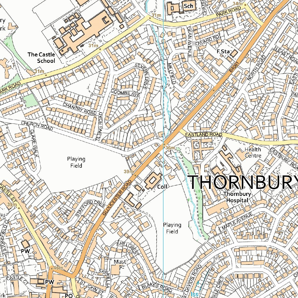 Severn Vale Ward 1 (1:10,000) Map by UK Topographic Maps | Avenza Maps