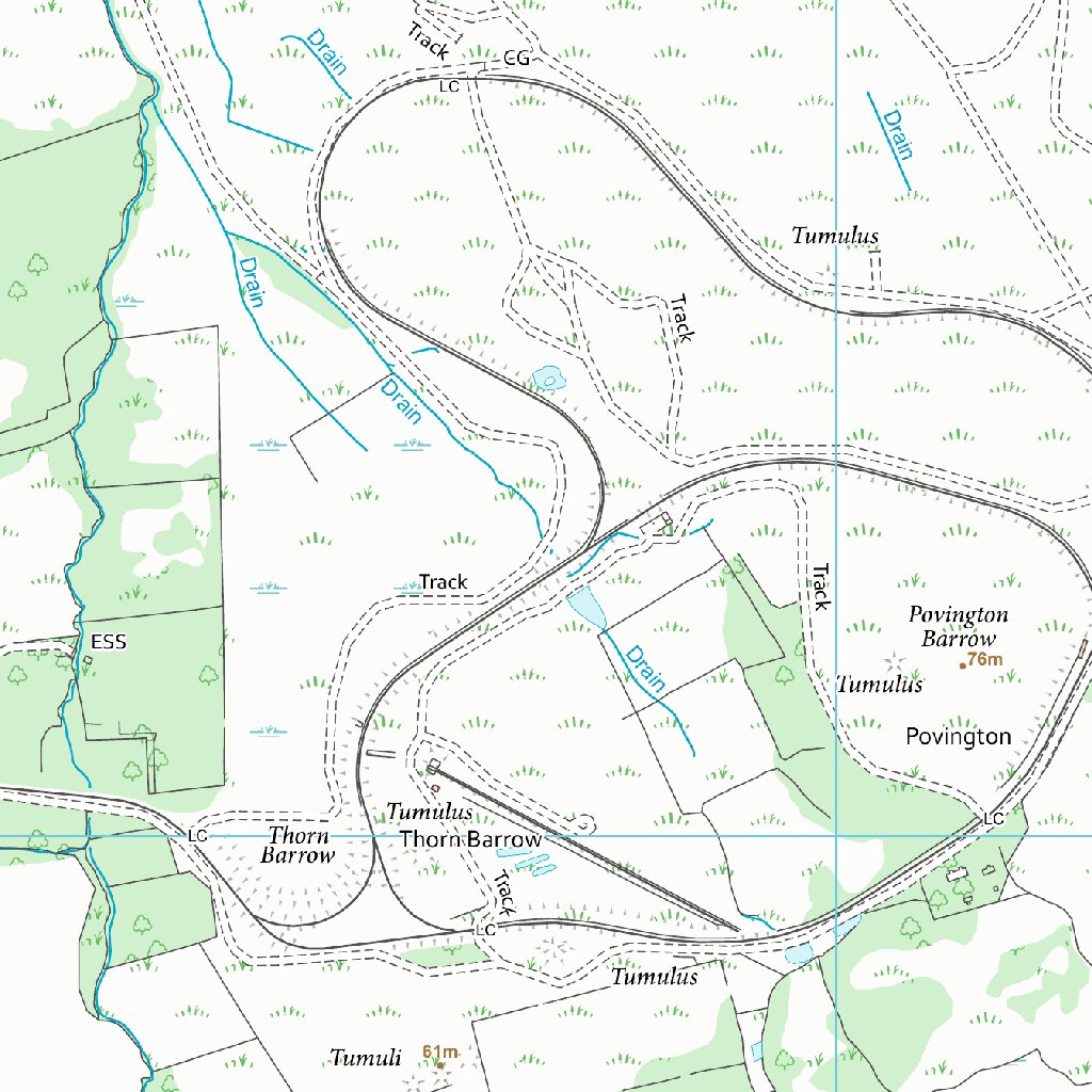 South East Purbeck Ward 3 (1:10,000) Map by UK Topographic Maps ...