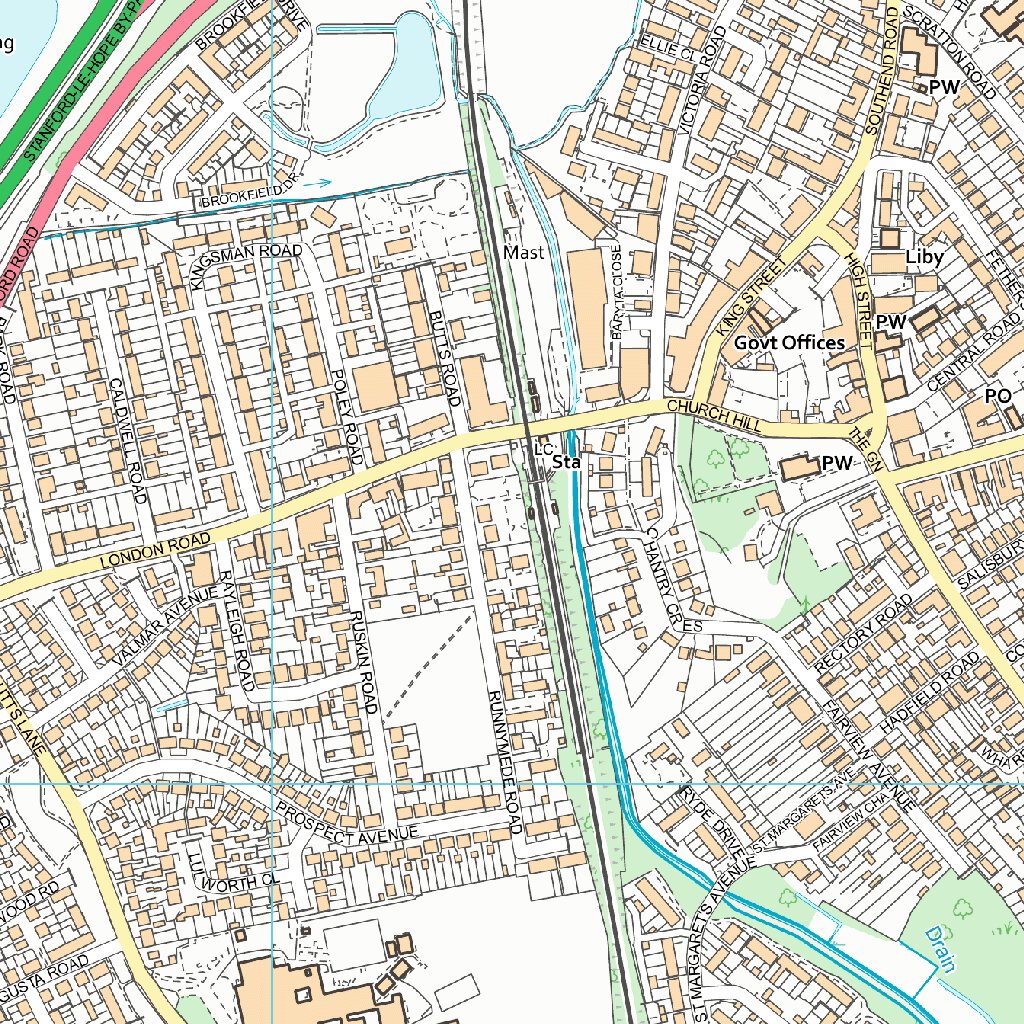 Strood Rural Ward 1 (1:10,000) Map by UK Topographic Maps | Avenza Maps