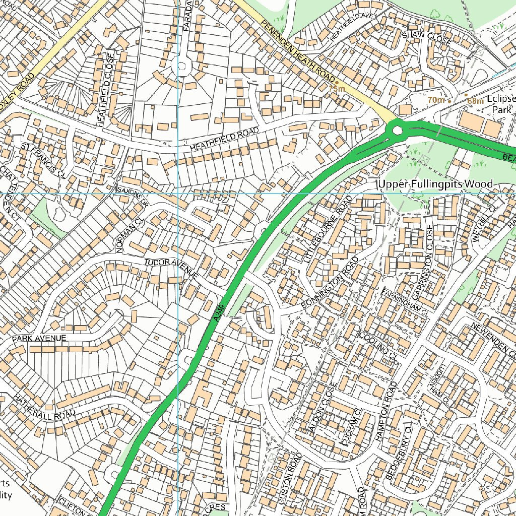 Boxley Ward 1 (1:10,000) Map by UK Topographic Maps | Avenza Maps