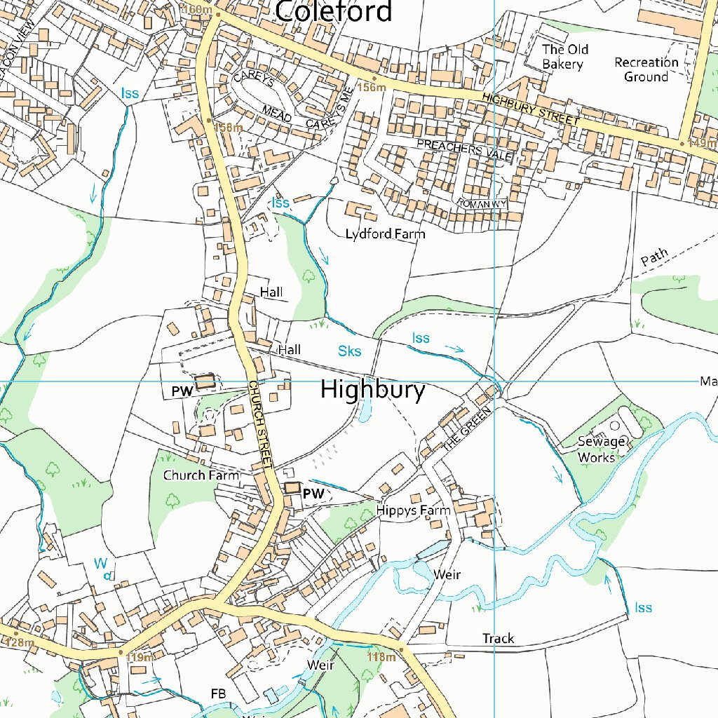 Radstock Ward 1 (1:10,000) Map by UK Topographic Maps | Avenza Maps