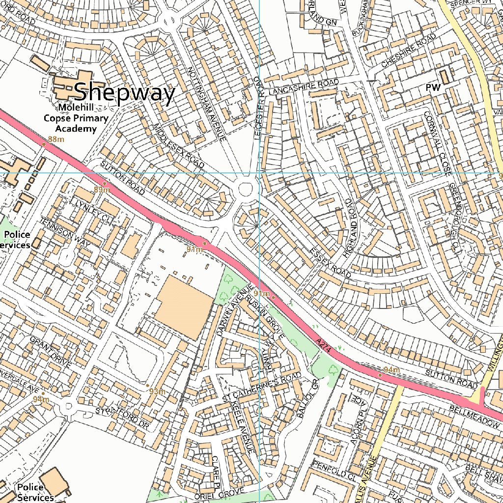 Headcorn Ward 1 (1:10,000) Map by UK Topographic Maps | Avenza Maps