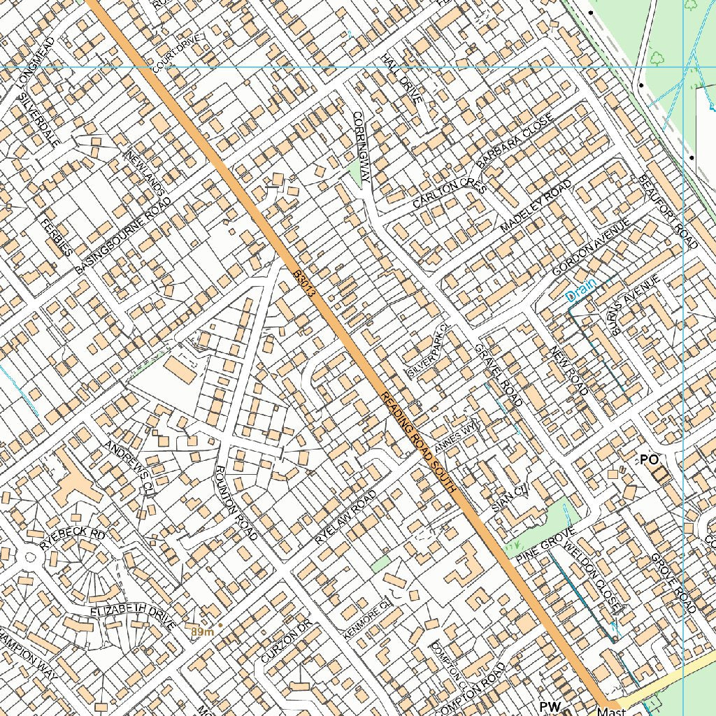 Odiham Ward 1 (1:10,000) Map by UK Topographic Maps | Avenza Maps