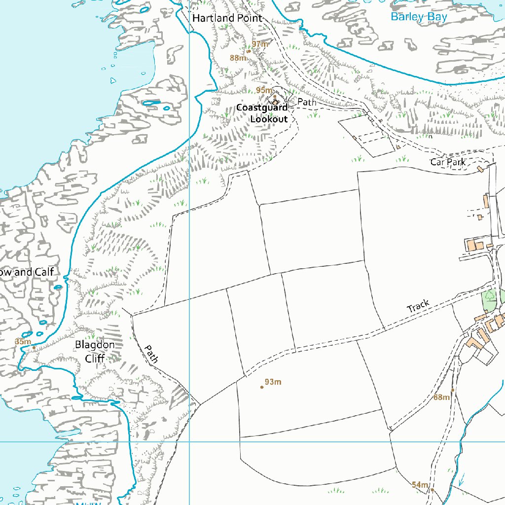 Hartland Ward 4 (1:10,000) Map by UK Topographic Maps | Avenza Maps