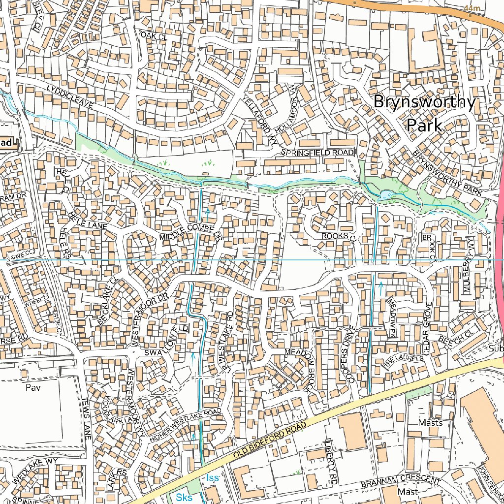 Instow Ward 1 (1:10,000) Map by UK Topographic Maps | Avenza Maps