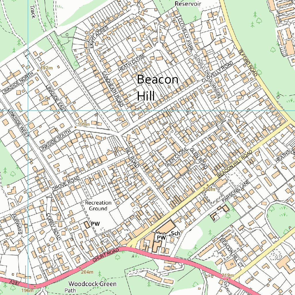 Western Commons Ward 1 (1:10,000) Map by UK Topographic Maps | Avenza Maps