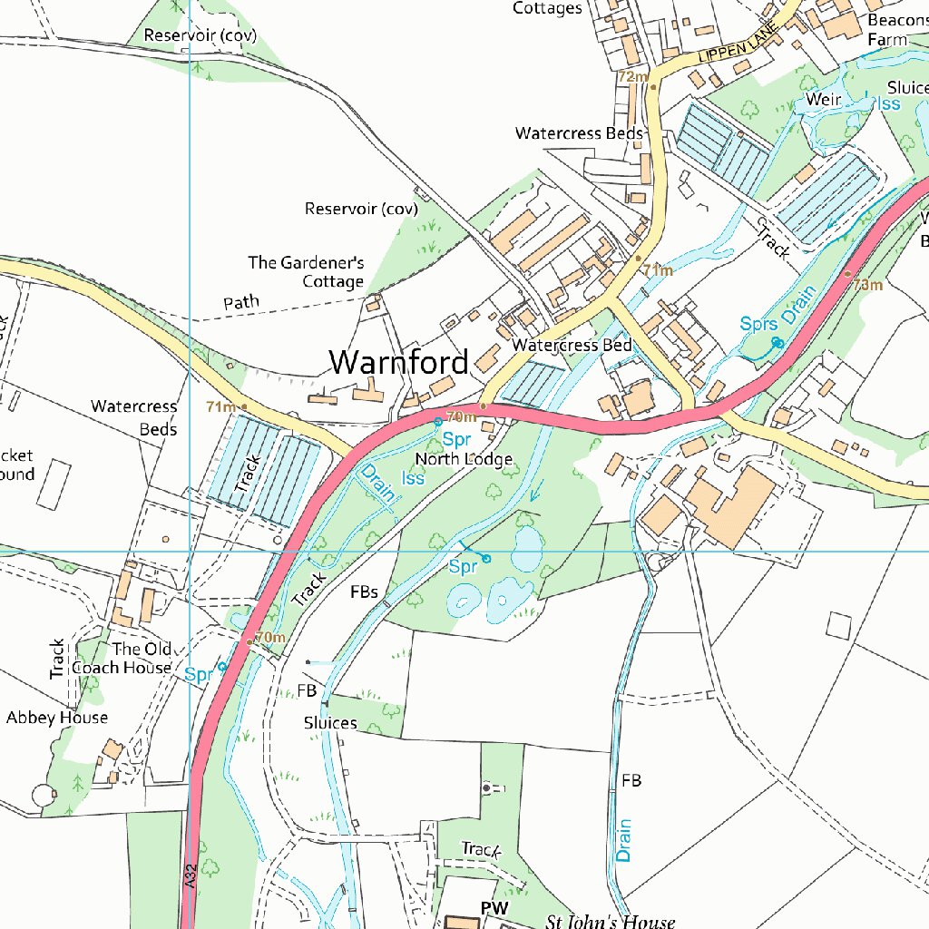 Upper Meon Valley Ward 1 (1:10,000) Map by UK Topographic Maps | Avenza ...
