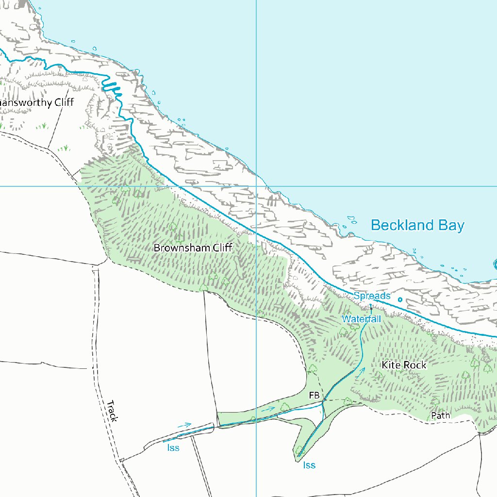 Hartland Ward 6 (1:10,000) Map by UK Topographic Maps | Avenza Maps