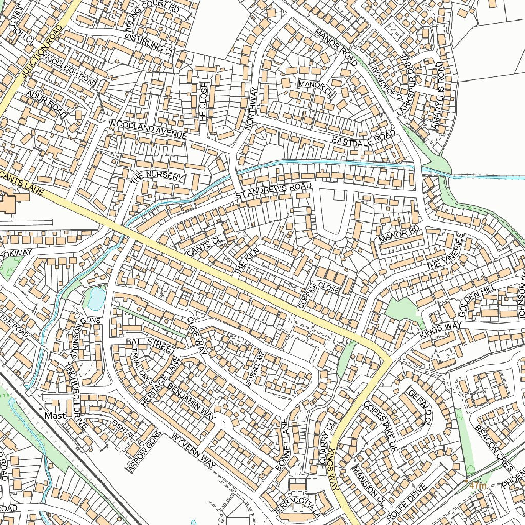 Cuckfield, Bolney & Ansty Ward 1 (1:10,000) Map by UK Topographic Maps ...
