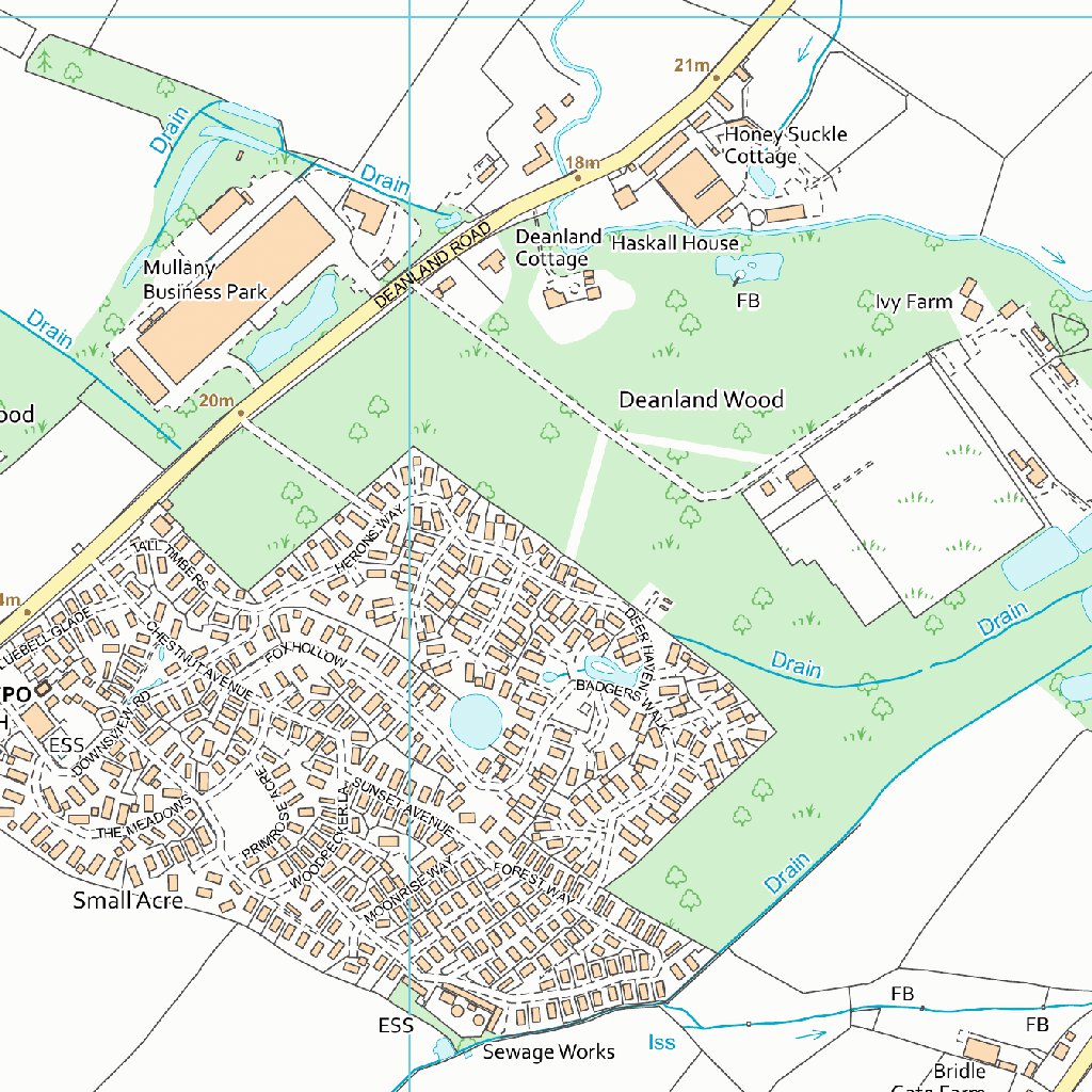 Arlington Ward 1 (1:10,000) Map by UK Topographic Maps | Avenza Maps