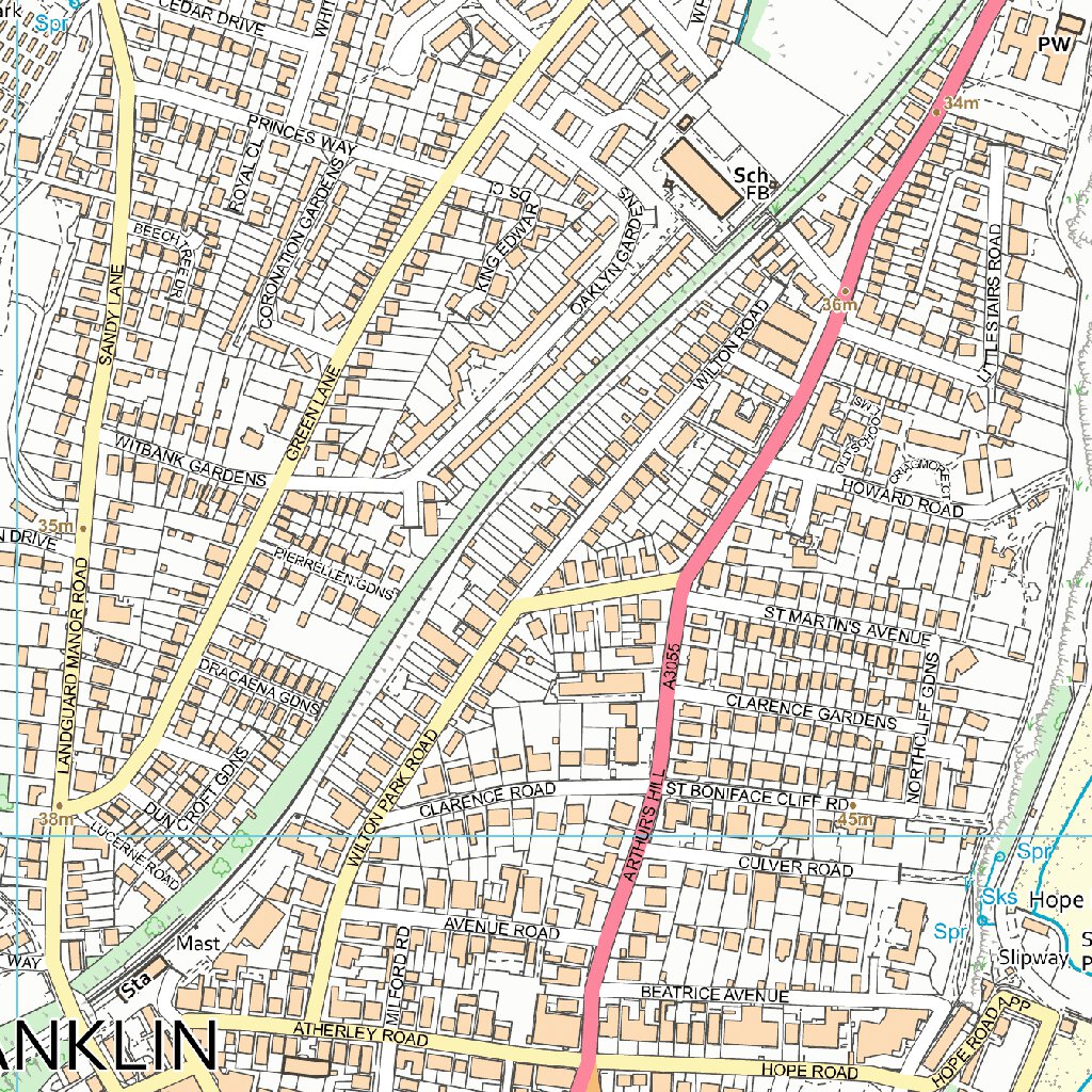 Isle of Wight 6 (1:10,000) Map by UK Topographic Maps | Avenza Maps