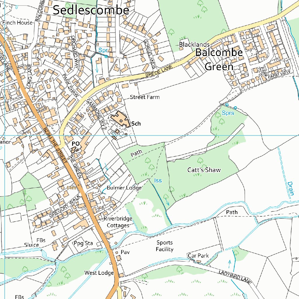 Northern Rother Ward 1 (1:10,000) Map by UK Topographic Maps | Avenza Maps