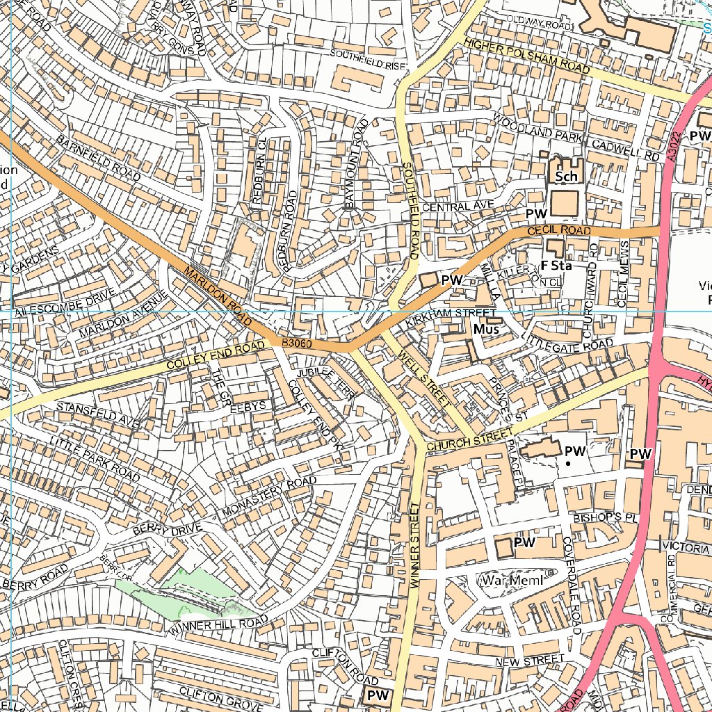 Wellswood Ward 1 (1:10,000) Map by UK Topographic Maps | Avenza Maps