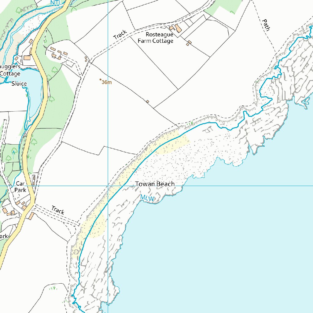 Cornwall 27 (1:10,000) Map by UK Topographic Maps | Avenza Maps