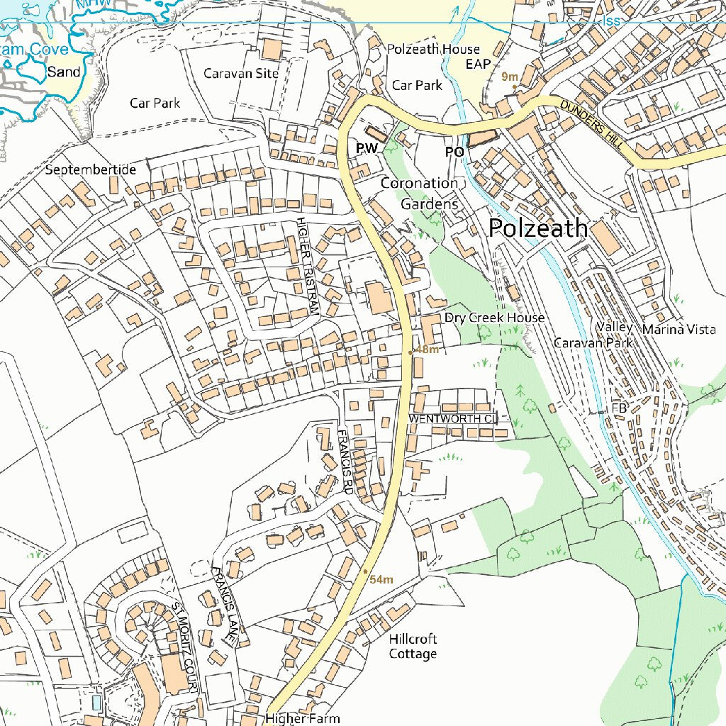 Cornwall 42 (1:10,000) Map by UK Topographic Maps | Avenza Maps
