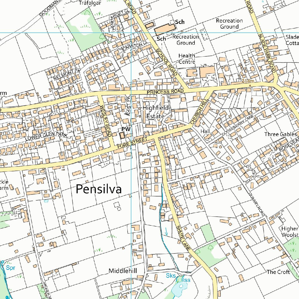 Cornwall 53 (1:10,000) Map by UK Topographic Maps | Avenza Maps