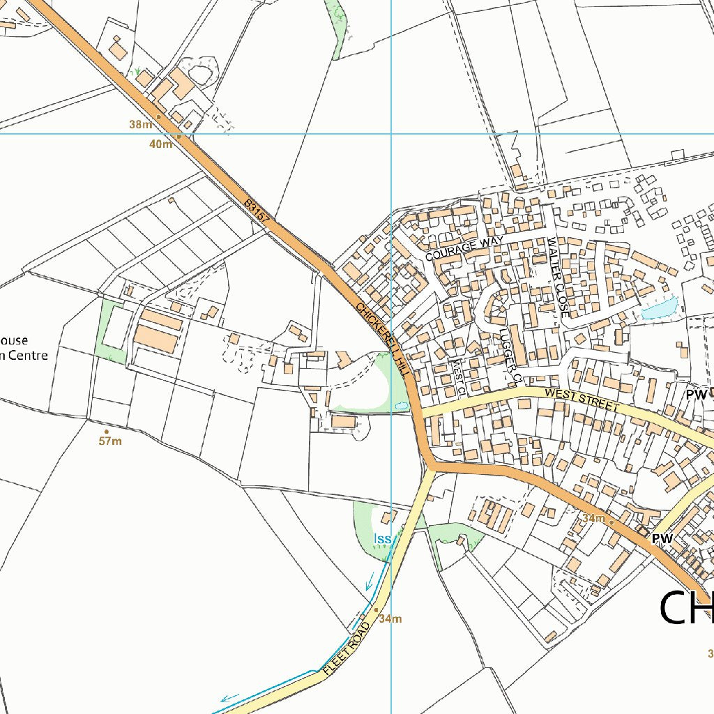 Chickerell Ward 1 (1:10,000) Map by UK Topographic Maps | Avenza Maps