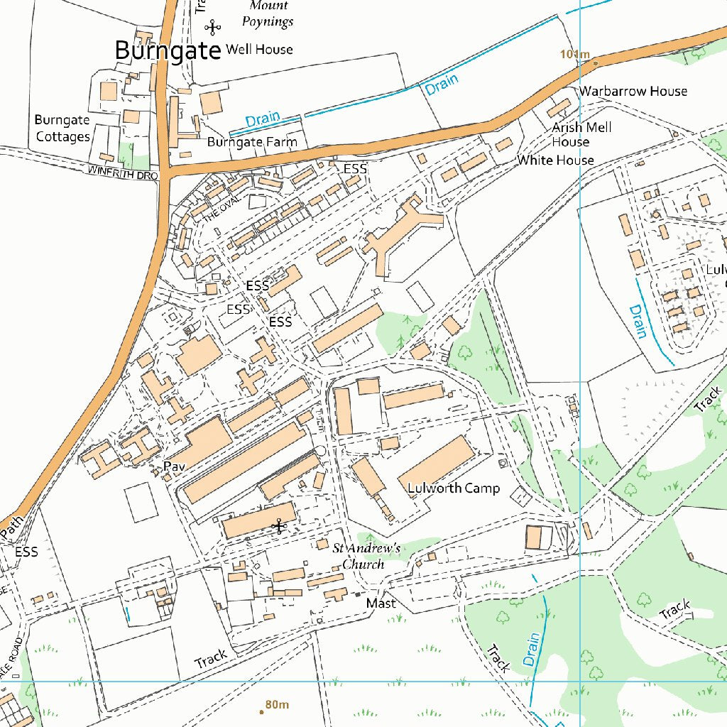 West Purbeck Ward 2 (1:10,000) Map by UK Topographic Maps | Avenza Maps