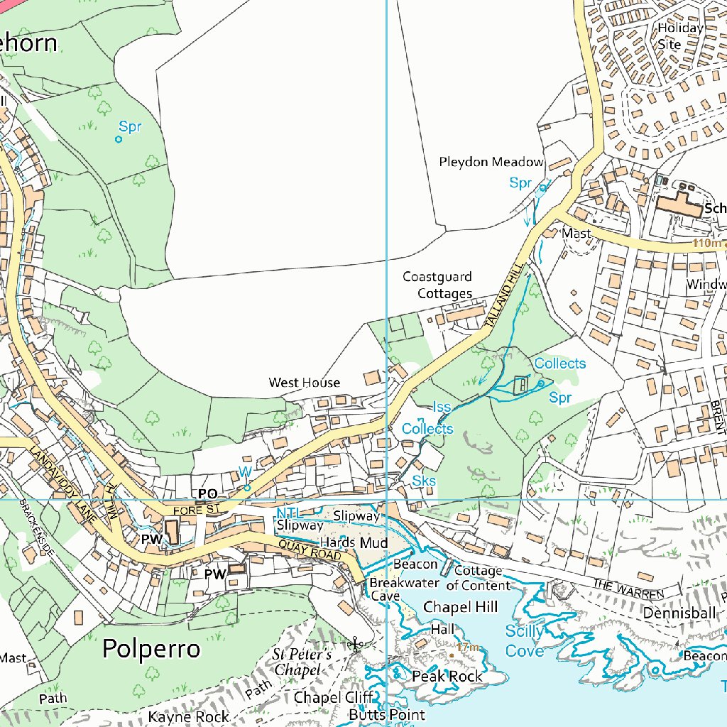 Cornwall 30 (1:10,000) Map by UK Topographic Maps | Avenza Maps
