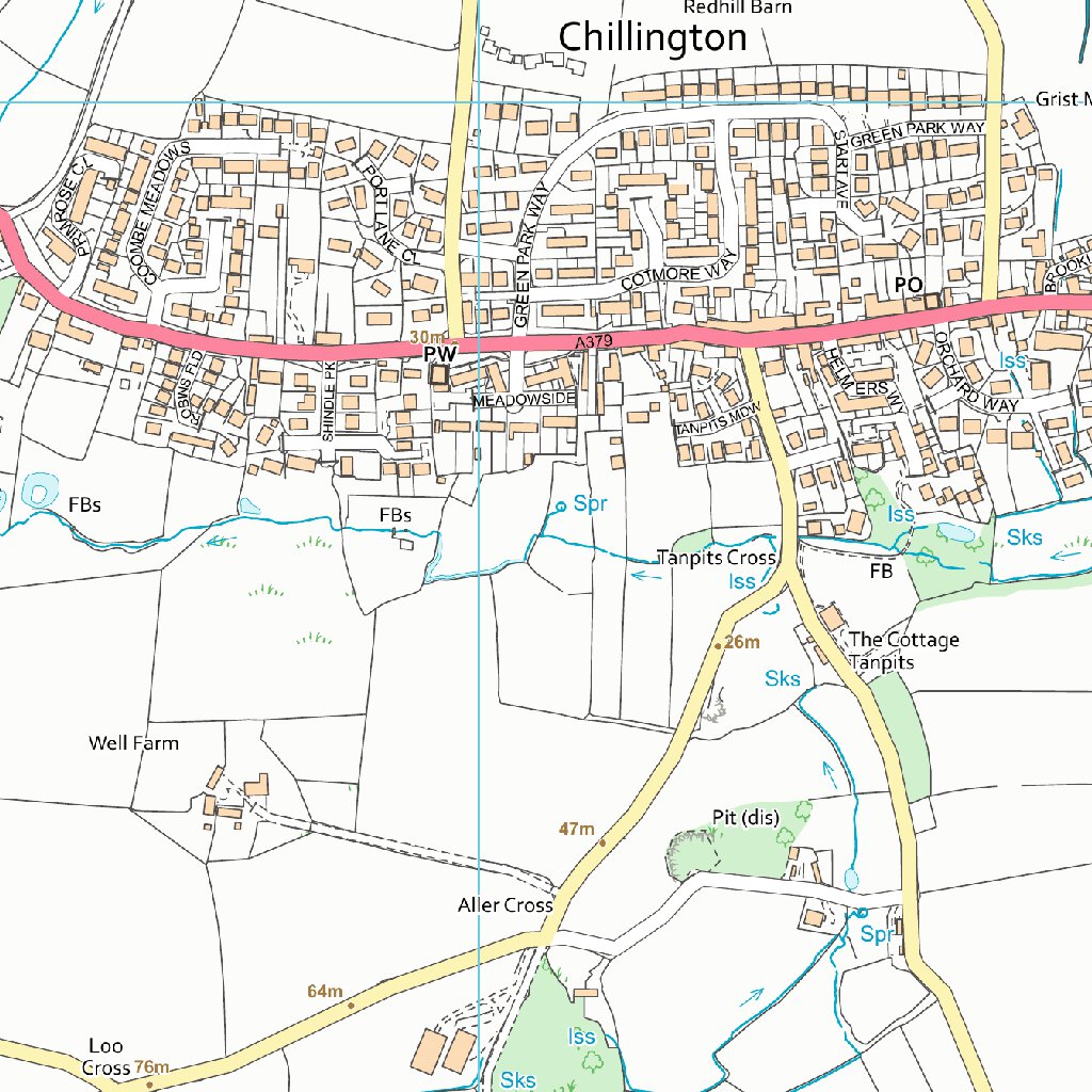 Stokenham Ward 1 (1:10,000) Map by UK Topographic Maps | Avenza Maps