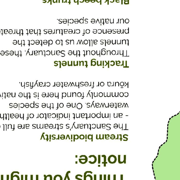 Brook Waimārama Sanctuary Visitor Map by Brook Waimarama Sanctuary ...