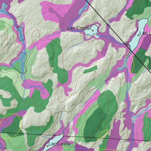 FN37RO Lac Croche (Hunt-A-Moose) Map by Hunt-A-Moose | Avenza Maps