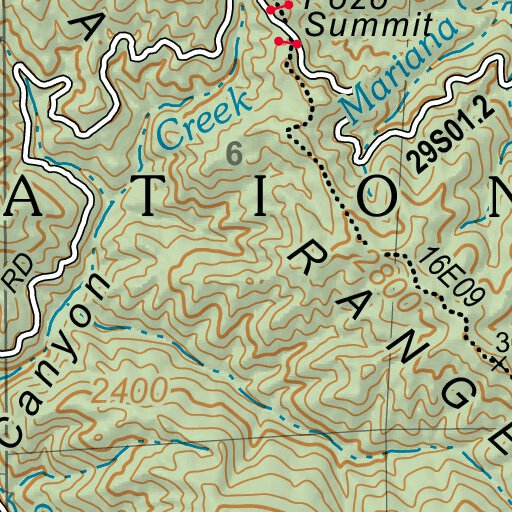 Pozo Summit Map by US Forest Service R5 | Avenza Maps