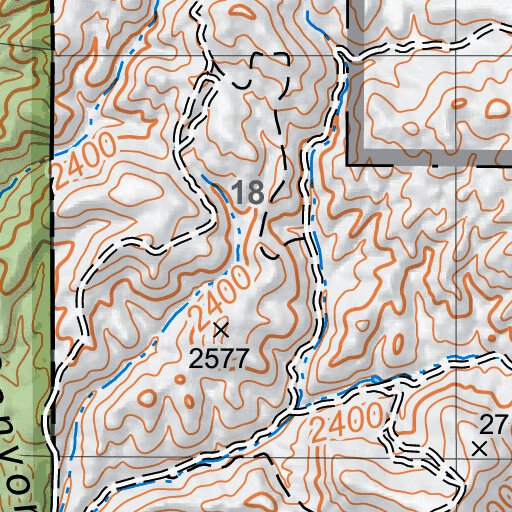 Chimineas Ranch Map by US Forest Service R5 | Avenza Maps