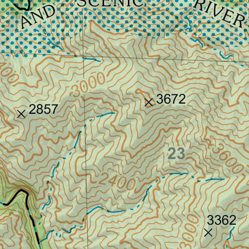 Cobblestone Mountain Map by US Forest Service R5 | Avenza Maps