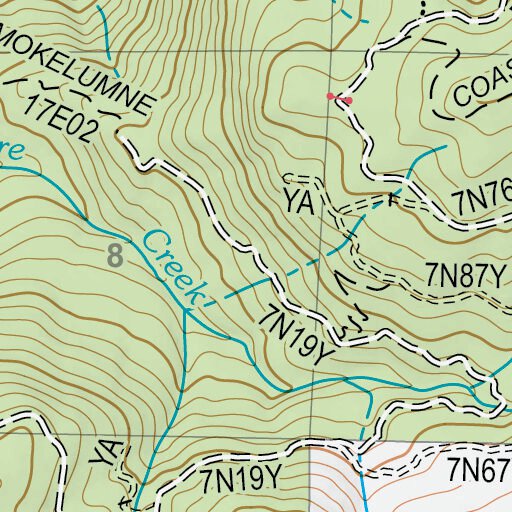 Calaveras Dome Map by US Forest Service R5 | Avenza Maps