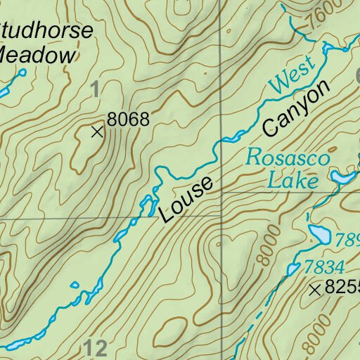 Cooper Peak Map by US Forest Service R5 | Avenza Maps