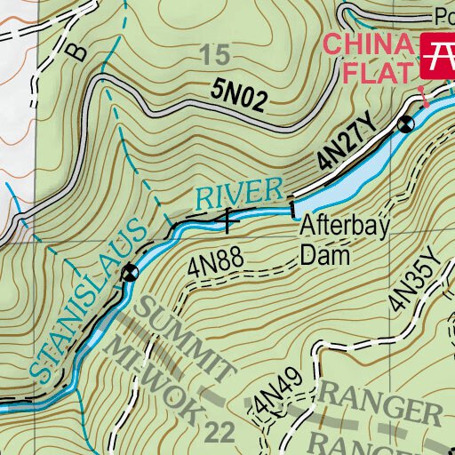 Strawberry Map by US Forest Service R5 | Avenza Maps