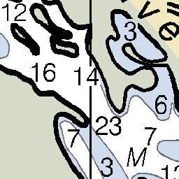 Perdido Bay Extension Map by National Oceanographic & Atmospheric ...