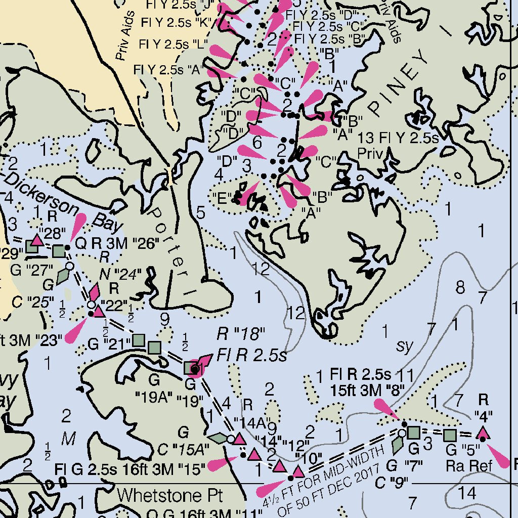 Apalachee Bay Map by National Oceanographic & Atmospheric ...