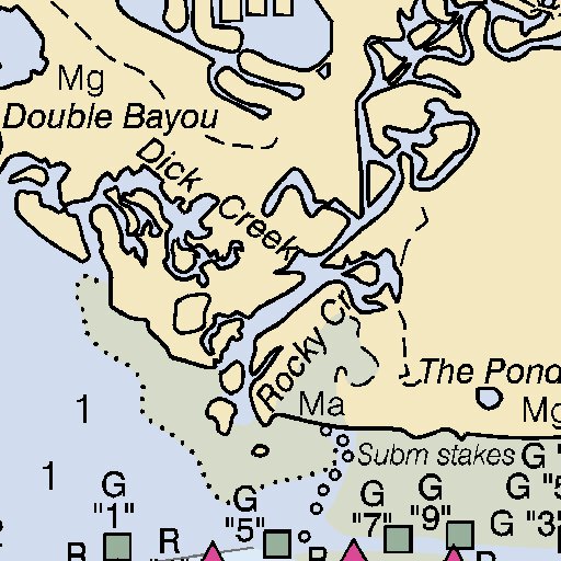 Safety Harbor Map by National Oceanographic & Atmospheric ...