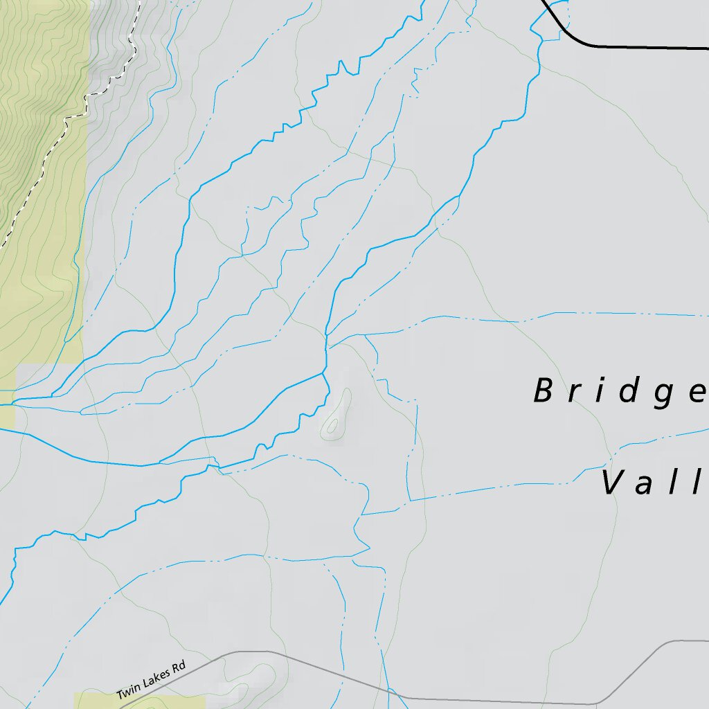 Bridgeport Reservoir-Twin Lakes-East Walker River - Fish California Map ...