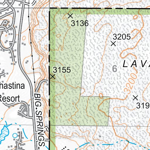 Juniper Flat Map by US Forest Service R5 | Avenza Maps