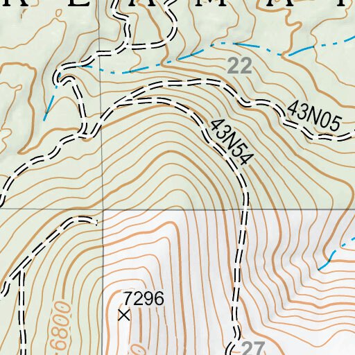 Tennant Map by US Forest Service R5 | Avenza Maps