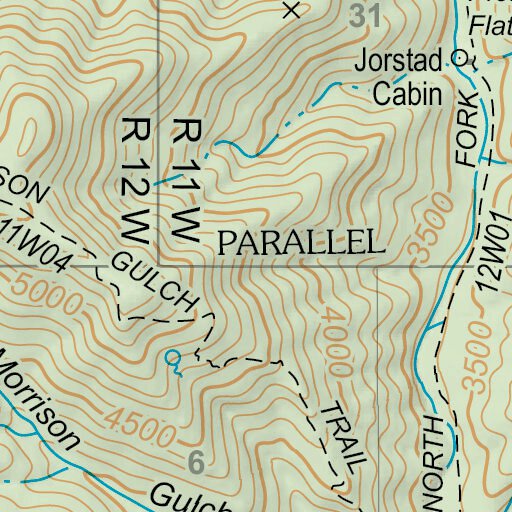 Cecil Lake Map by US Forest Service R5 | Avenza Maps