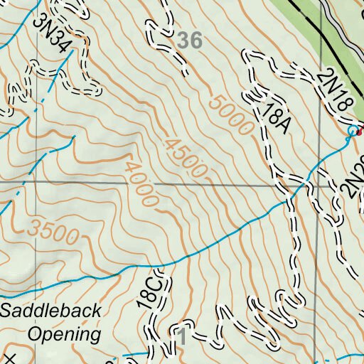 Blake Mountain Map by US Forest Service R5 | Avenza Maps