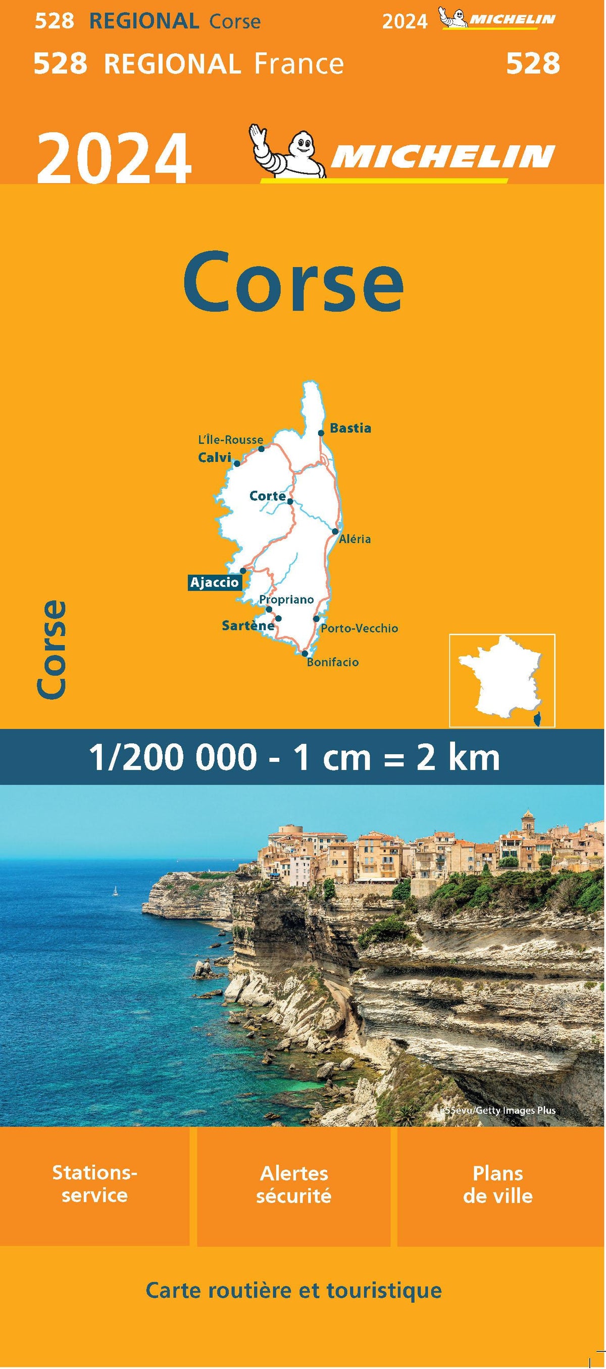 Corse 2024 Map by Michelin | Avenza Maps