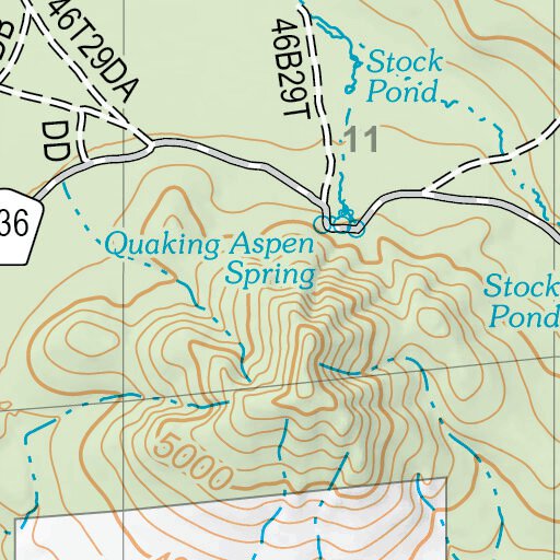 Pothole Valley Map by US Forest Service R5 | Avenza Maps